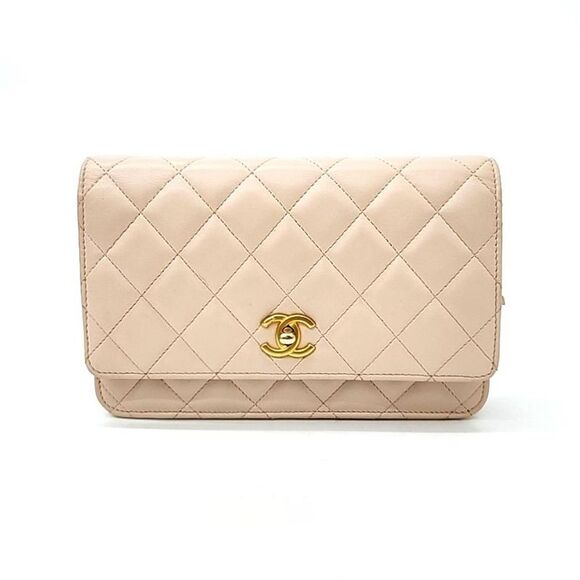 CHANEL | Bags | Chanel Lambskin Golden Ball Woc Mini Cross Bag Ap45 ...